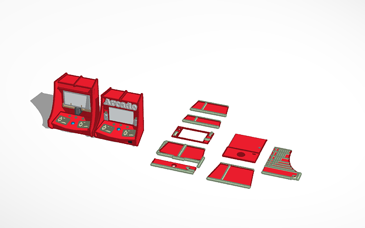 3D design bartop-atari_base | Tinkercad