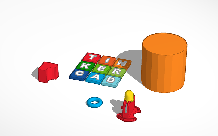 3D design Tinkercad Logo | Tinkercad