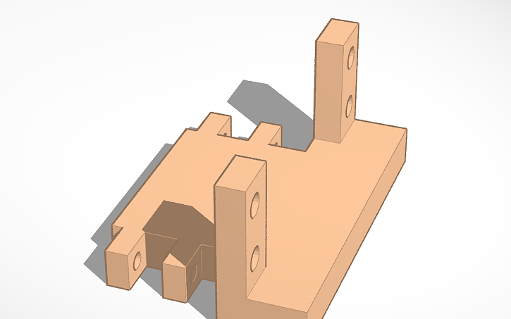 3d Design Servo Platform 2 2 Tinkercad