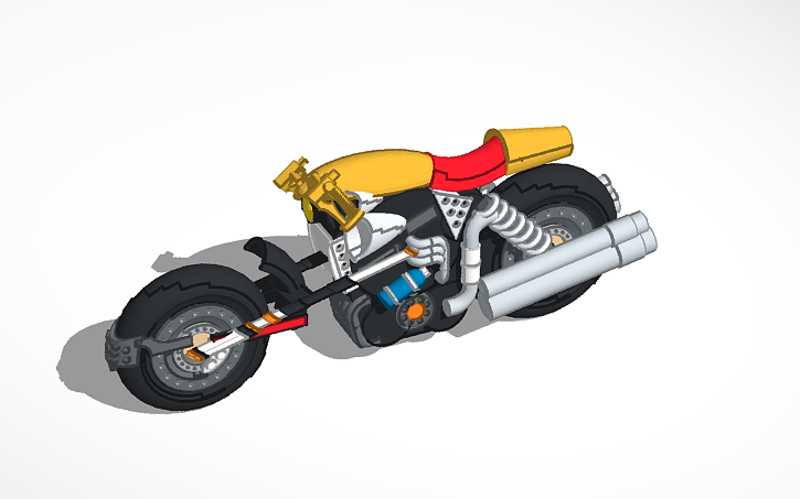 3D design Motorcycle | Tinkercad