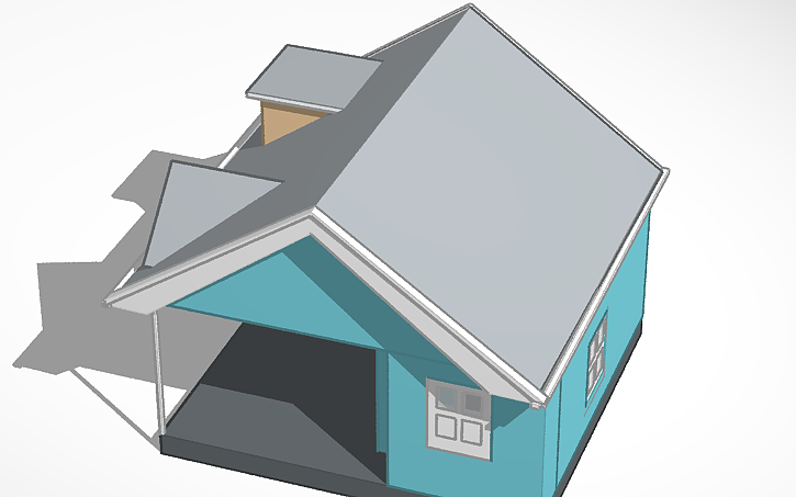 3D design Design A House - Tinkercad