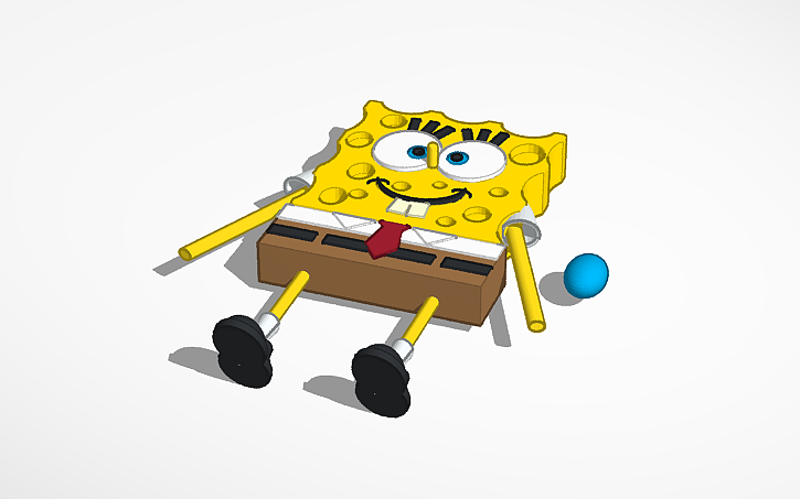 3d Design Spongebob Tinkercad