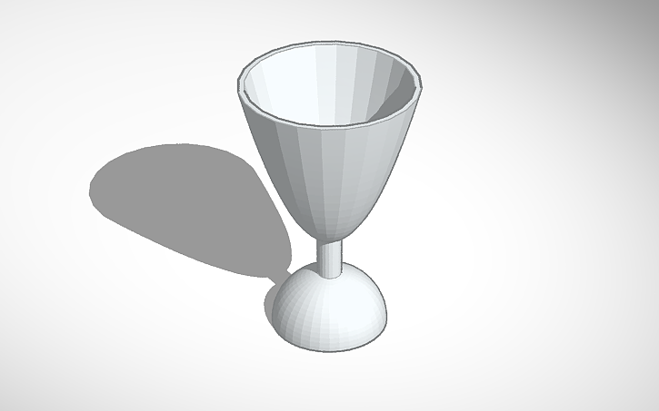 3D design copa - Tinkercad