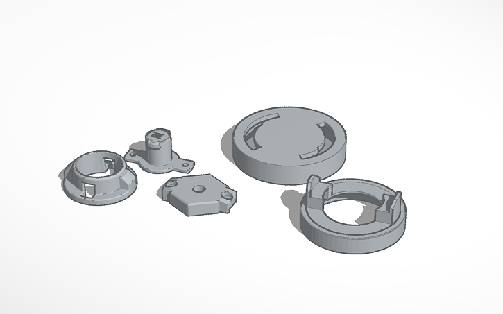 3D design full beyblade layout 1 - Tinkercad