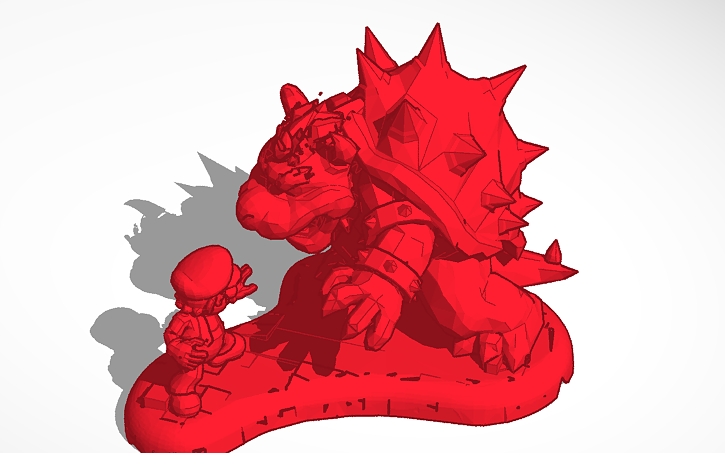 3D design mario - Tinkercad