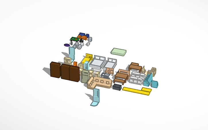 3D design Möbel and OTHER THINGS | Tinkercad