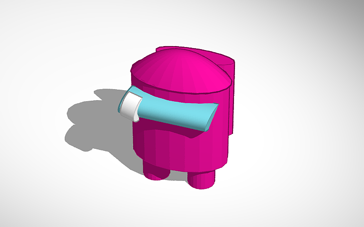 3D design Pink Among Us | Tinkercad