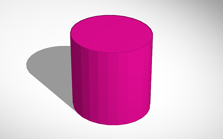 3D design cylinder | Tinkercad