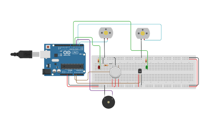 Circuit design T1 - Tinkercad