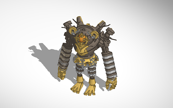 3D design Genshin Impact|Ruin Guard - Tinkercad