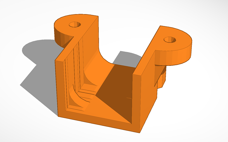 3D design robot50.org n20 motor mount long case - Tinkercad