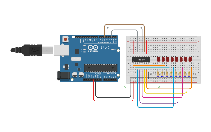 Circuit design peta2.1 - Tinkercad