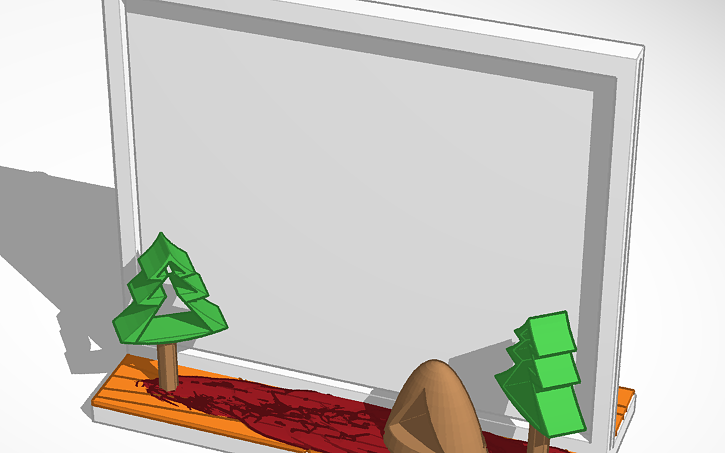 3D design william's photoframe - Tinkercad