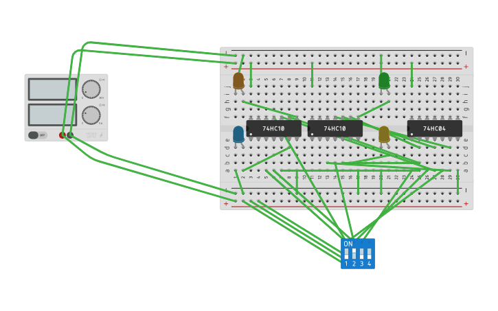 Circuit design Lab 8 Nick Comstock | Tinkercad