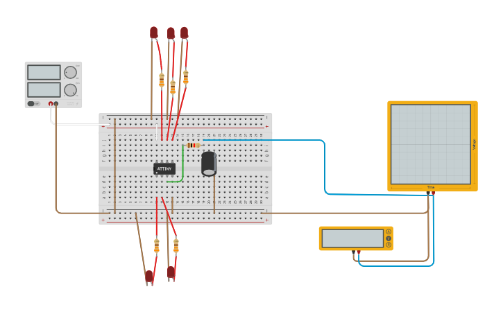 Circuit Design Miguel Attiny85 Tinkercad