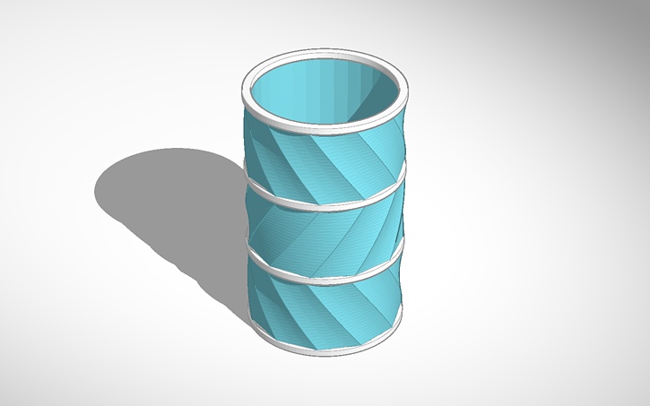 3D design Pen Holder Deluxe | Tinkercad