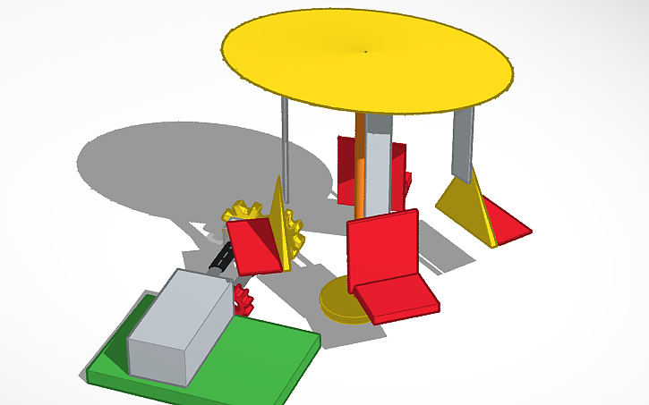 3D design carrusel grupo 2 | Tinkercad
