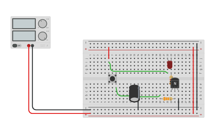 Circuit design MONTAJE CAPACITOR - TRANSISTOR Danny Arroyo Alvarado 10B ...