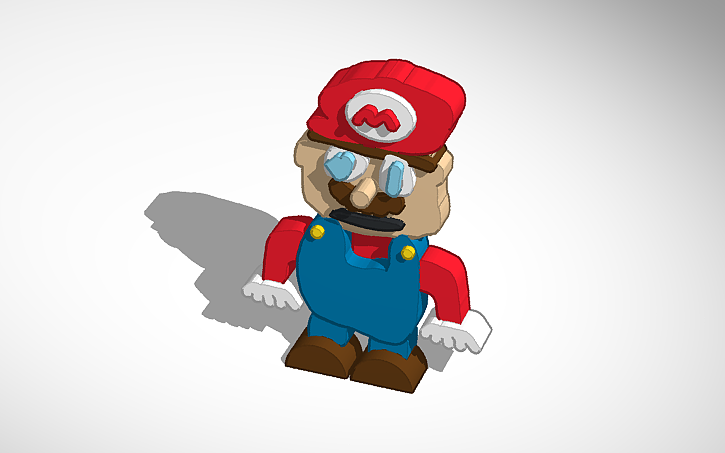 3D design mario - Tinkercad
