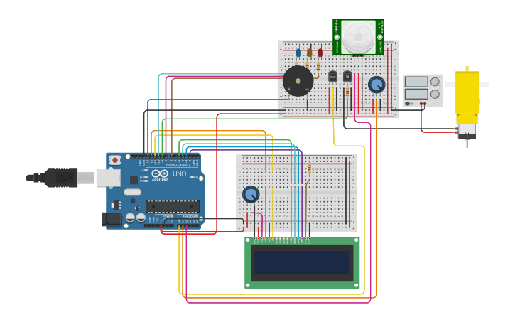 Circuit design Proyecto Final - Tinkercad