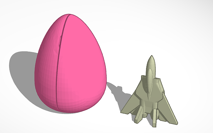 3D design surprise egg #6 - Tinkercad
