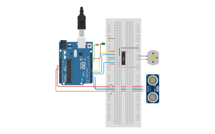 Circuit design Tarea Arduino | Tinkercad