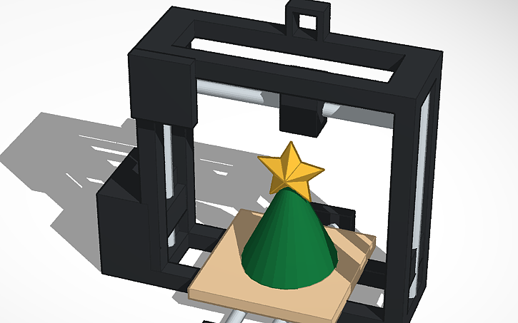 3D design 3D Printer Ornament | Tinkercad
