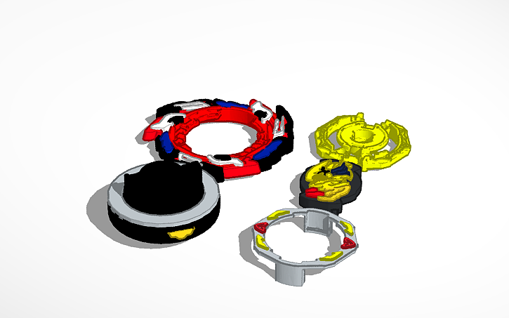 3D design {Final ver.} Dangerous Belial [DB system] - Tinkercad