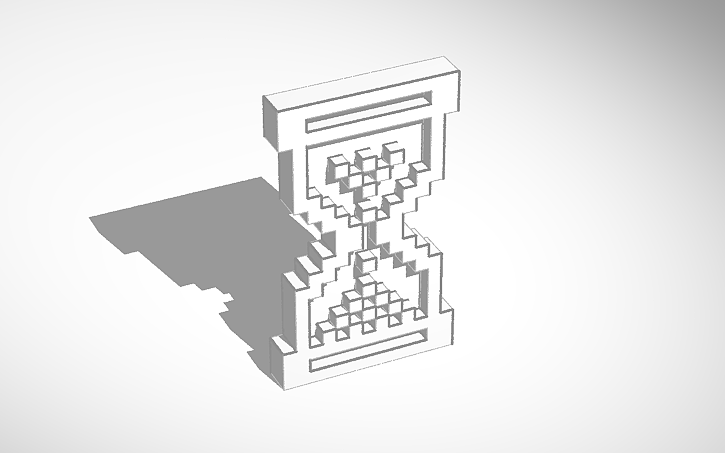 3D design Ender compatable windows hourglass extruder visualizer ...