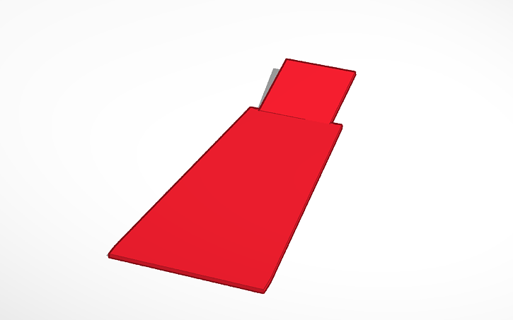 3D design Picture Frame Stand - Tinkercad