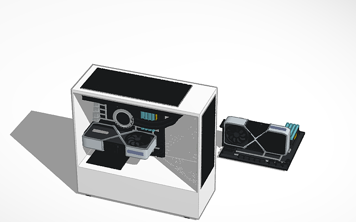 3D design Gaming Computer 2021 | Tinkercad