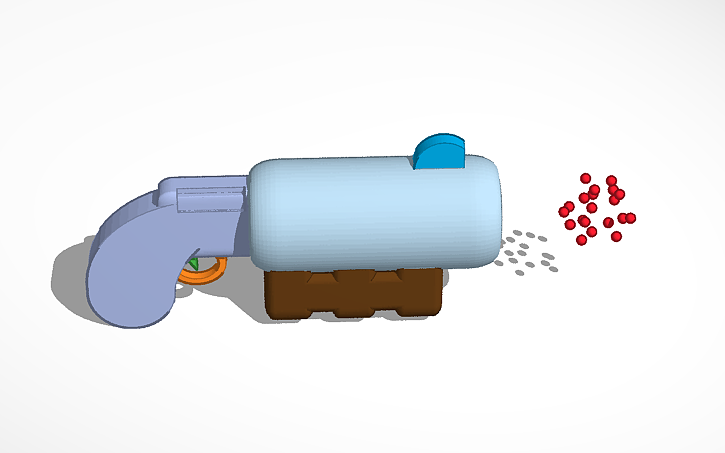 3D design Ульяна Ашурова 7 лет Super Shelly Gun Brawl Stars | Tinkercad