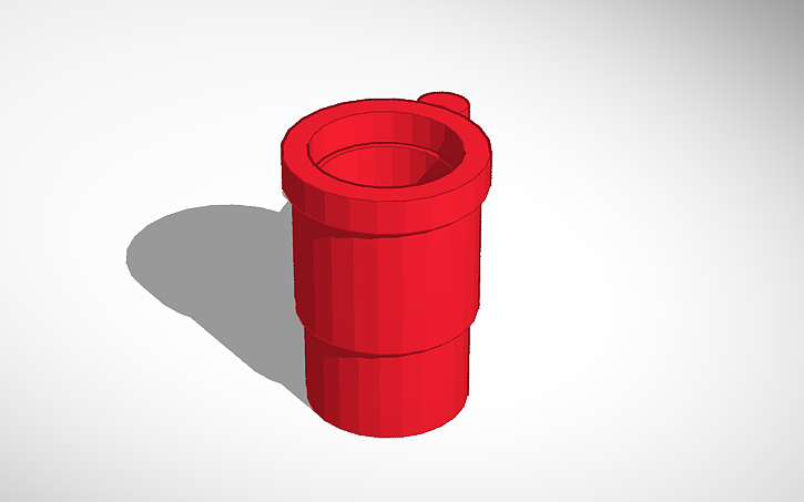 3D design Lego Cup | Tinkercad
