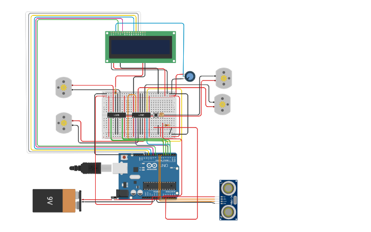 Circuit design Arduino projekts | Tinkercad