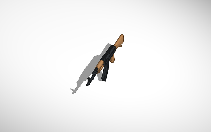 3D design AKM - Tinkercad