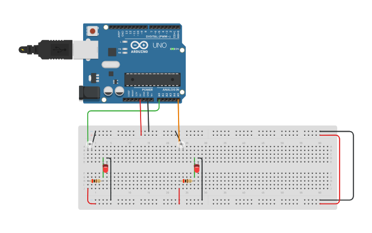 Circuit Design Speed Sensor Tinkercad