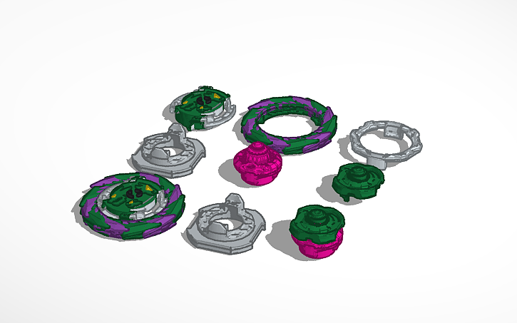 3D design chain kerbeus k8 QuadStrike - Tinkercad