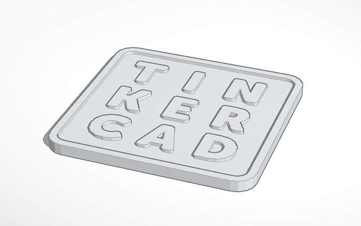 3D design The Official large Tinkercad Seal - Tinkercad