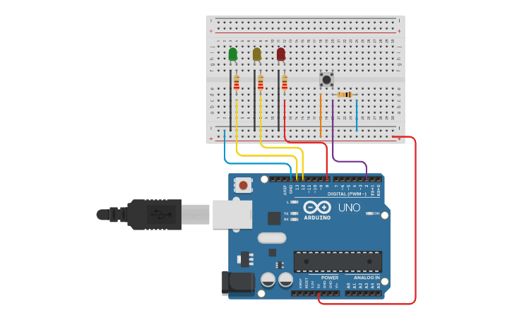 Circuit design Examen C3 | Tinkercad