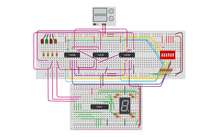 Circuit design Lab 6 - Tinkercad