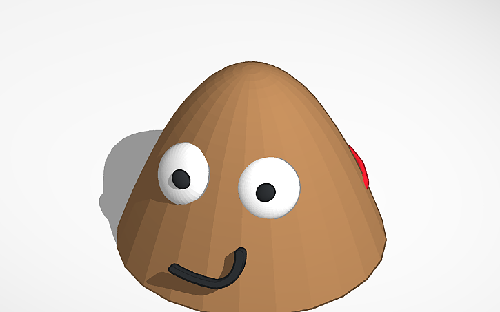 3D design Pou nalgonatural - Tinkercad