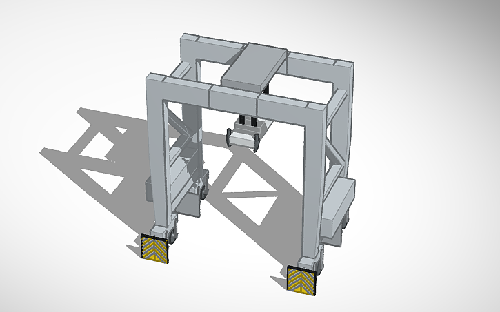 3D design Container Crane | Tinkercad