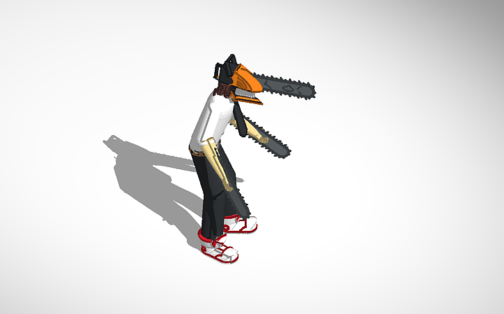 3D design Chainsaw man by Inosuke - Tinkercad