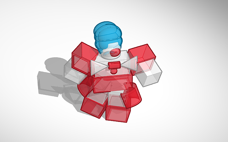3D design shadow the clown | Tinkercad
