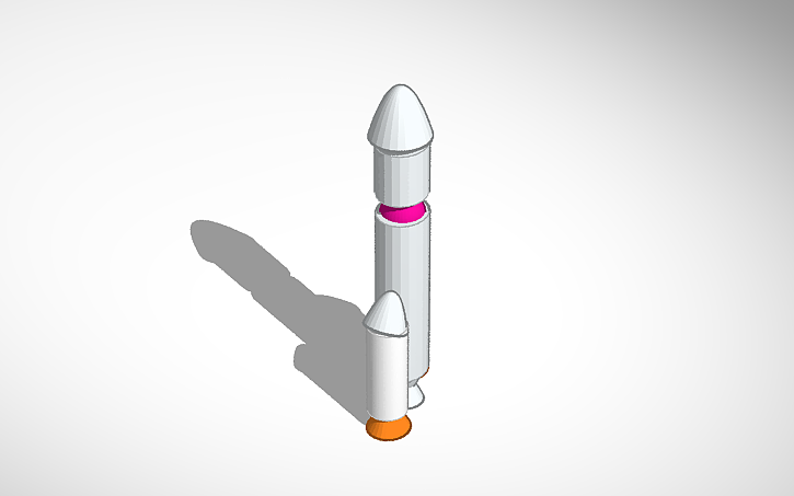 3D design Rocket - Tinkercad