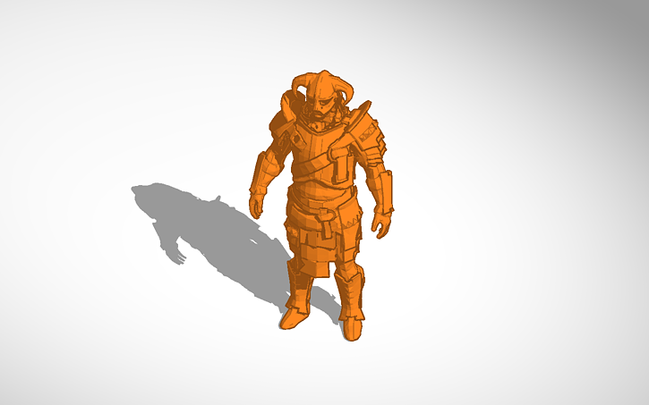 3D design The Defender - Tinkercad