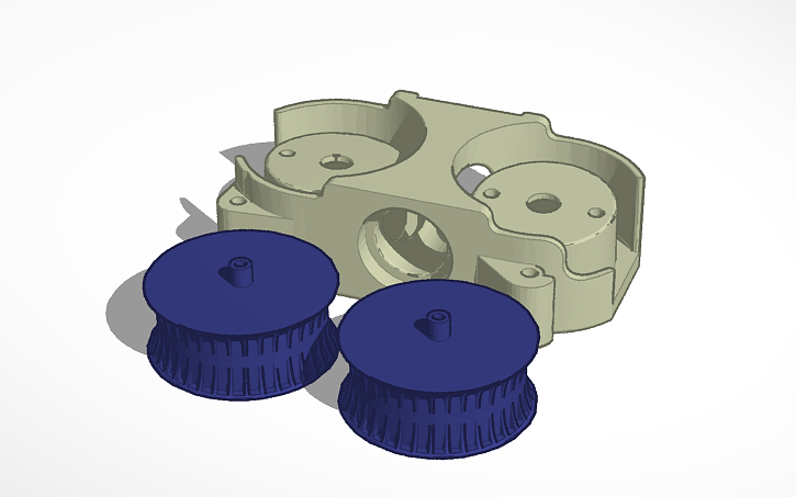 3D design Nerf Flywheel Cage 2# - Tinkercad