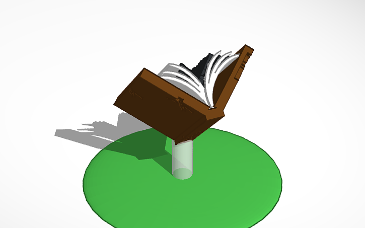 3D design Revive Book (Dream SMP) - Tinkercad