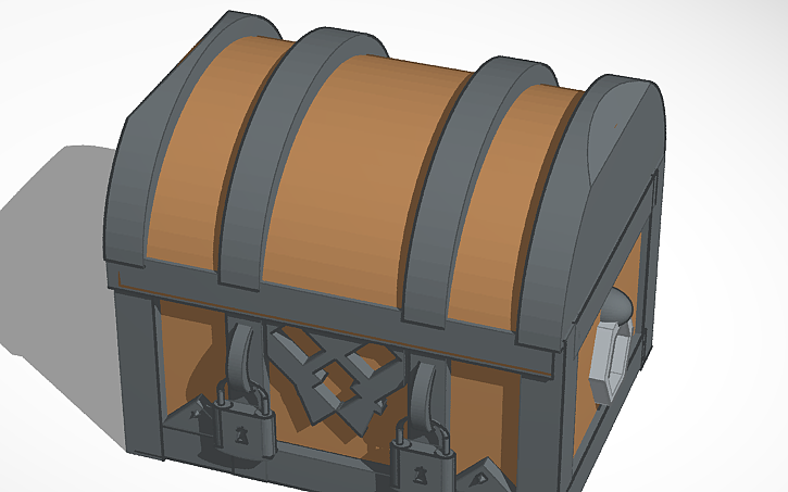 3D design Seafarers Chest Sea of Thieves | Tinkercad