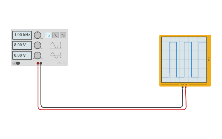 Circuit Design Function Generator And Dso Tinkercad